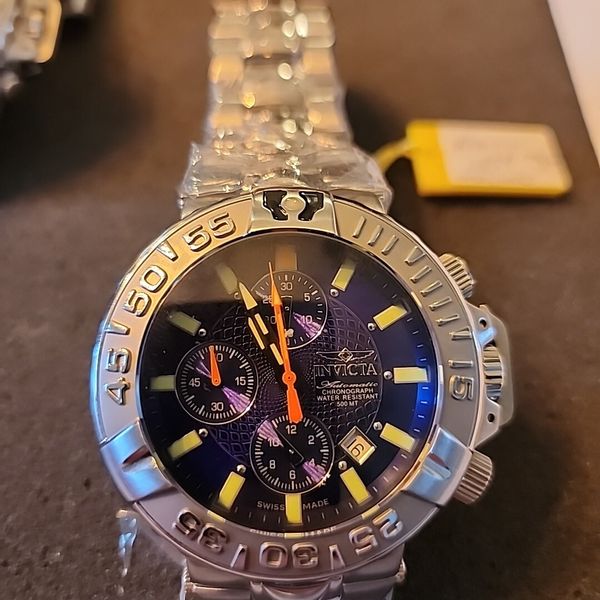 Invicta Subaqua Noma II automatic chronograph Valjoux 7750 watch swiss ...
