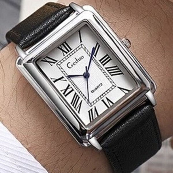 Men's Rectangular Quartz Watch | WatchCharts Marketplace