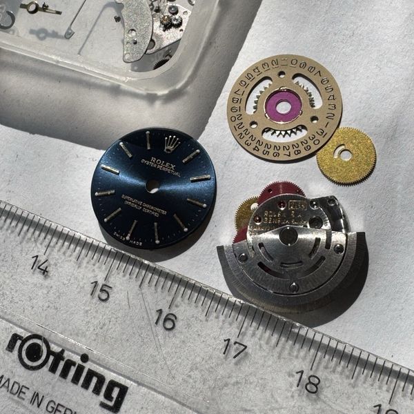 Original Rolex Caliber 2135 Movement Rotor + Automatic System + Dial ...