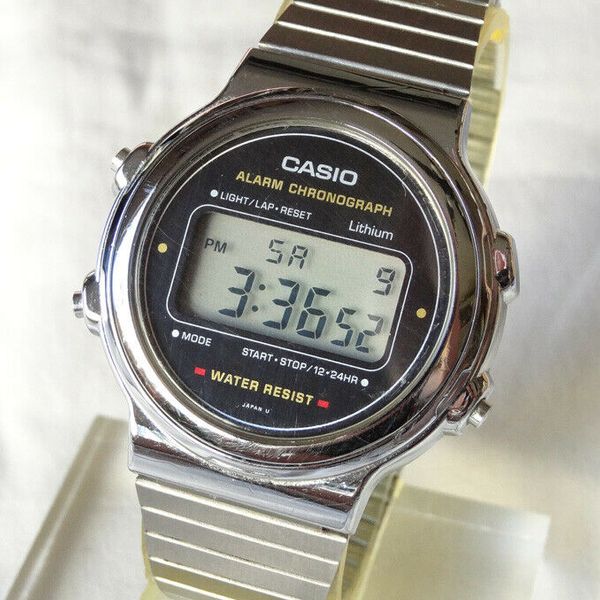 Vintage Casio Mens Digital Watch A162 A-162 Module 593 | WatchCharts