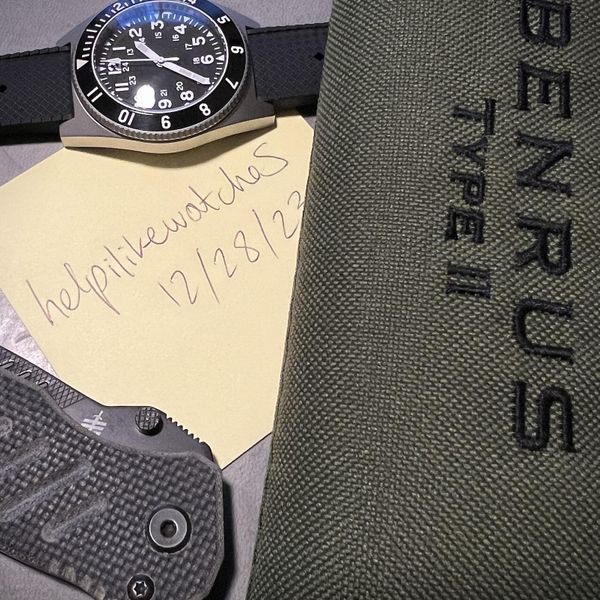 [WTS] Benrus Type II Reissue from 2022 | WatchCharts Marketplace