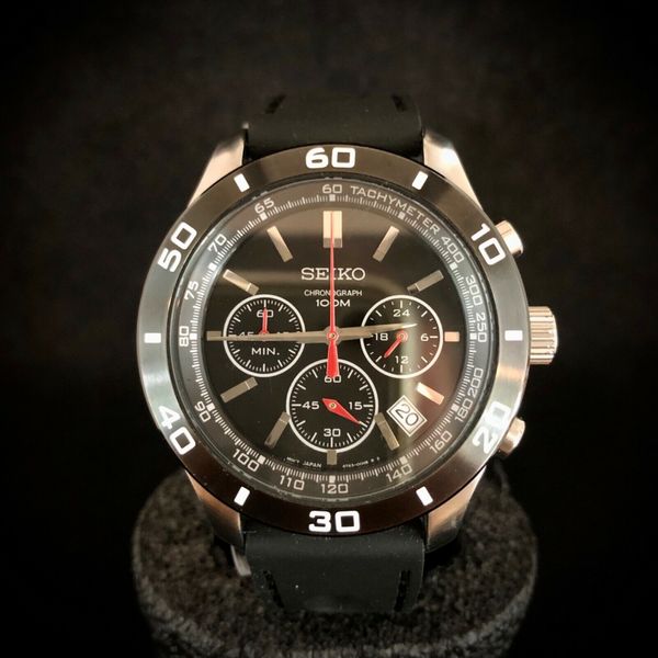Beautiful Seiko Chronograph 6T63-00E0 (00H8 R2) “Daytona” w/ Silicone ...