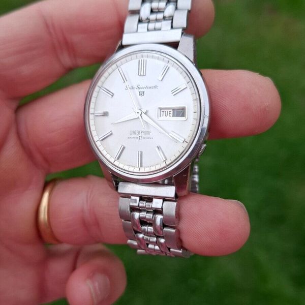 1964 SEIKO 5 SPORTSMATIC AD 6619-8970 Automatic 21 Jewels Vintage Men's Watch | WatchCharts ...