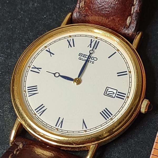 Untested Seiko Roman Numeral Watch With White Dial | WatchCharts ...