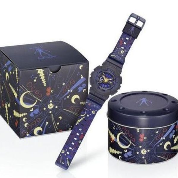 CASIO BABY-G Sailor Moon Watch 30th Anniversary BA-110XSM-2AJR Blue ...