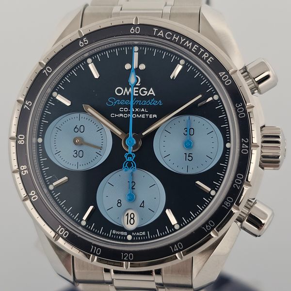 Omega Speedmaster 38 Chronograph Obis Special Edition 324.30.38.50.03 ...