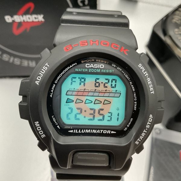 Men's Vintage Casio G-Shock Digital Watch - DW-6600 (1199) With Box ...