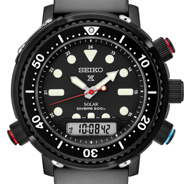 Seiko Prospex Solar ‘Commando Arnie’ Hybrid Diver’s 40th Anniversary ...