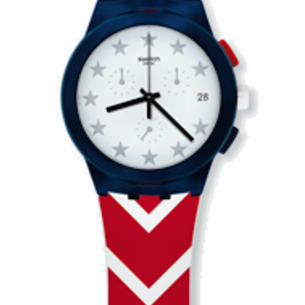Swatch USA Olympic Special - Free & Brave - Red - White - Blue ...