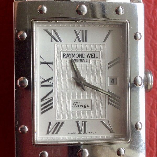 Raymond Weil Tango 5381 Geneve Men's Swiss Quartz Date Wristwatch Steel ...