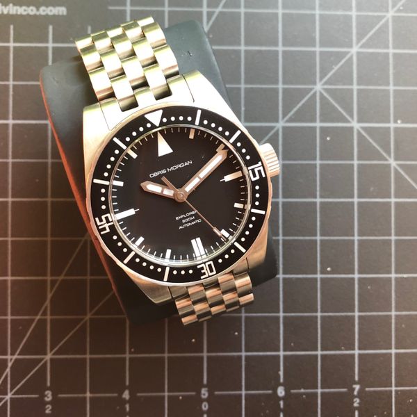 FS: Obris Morgan Explorer black dial/brushed case | WatchCharts