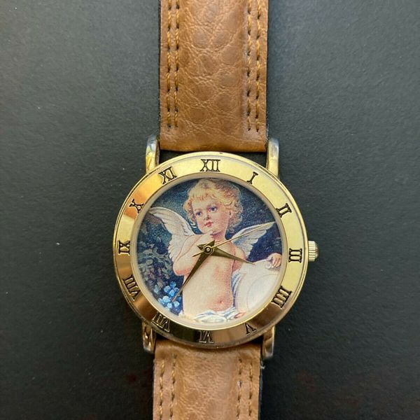 Vintage Circa Angels Golden Watch - New Battery | WatchCharts Marketplace