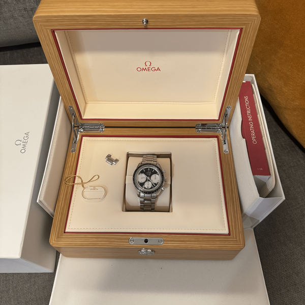 [WTS] Omega Speedmaster Racing 40mm Box and Papers $3,000 | WatchCharts ...