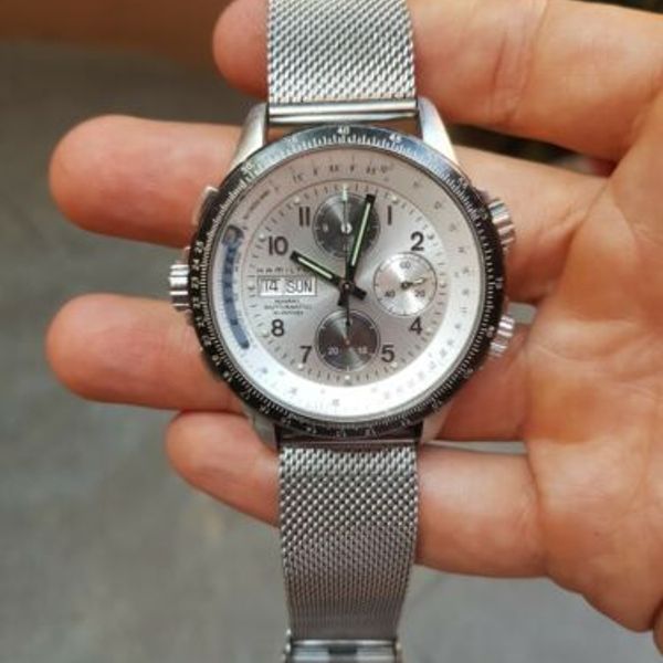 HAMILTON Khaki X-Wind Chronograph Automatic Ref. H776260 Crono Day Date ...