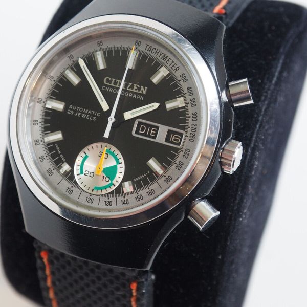Citizen 8100A Vintage Chronograph, Flyback, Automatic | WatchCharts ...