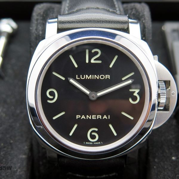 FS: Panerai PAM 112 LUMINOR BASE STAINLESS STEEL-P SERIES | WatchCharts ...