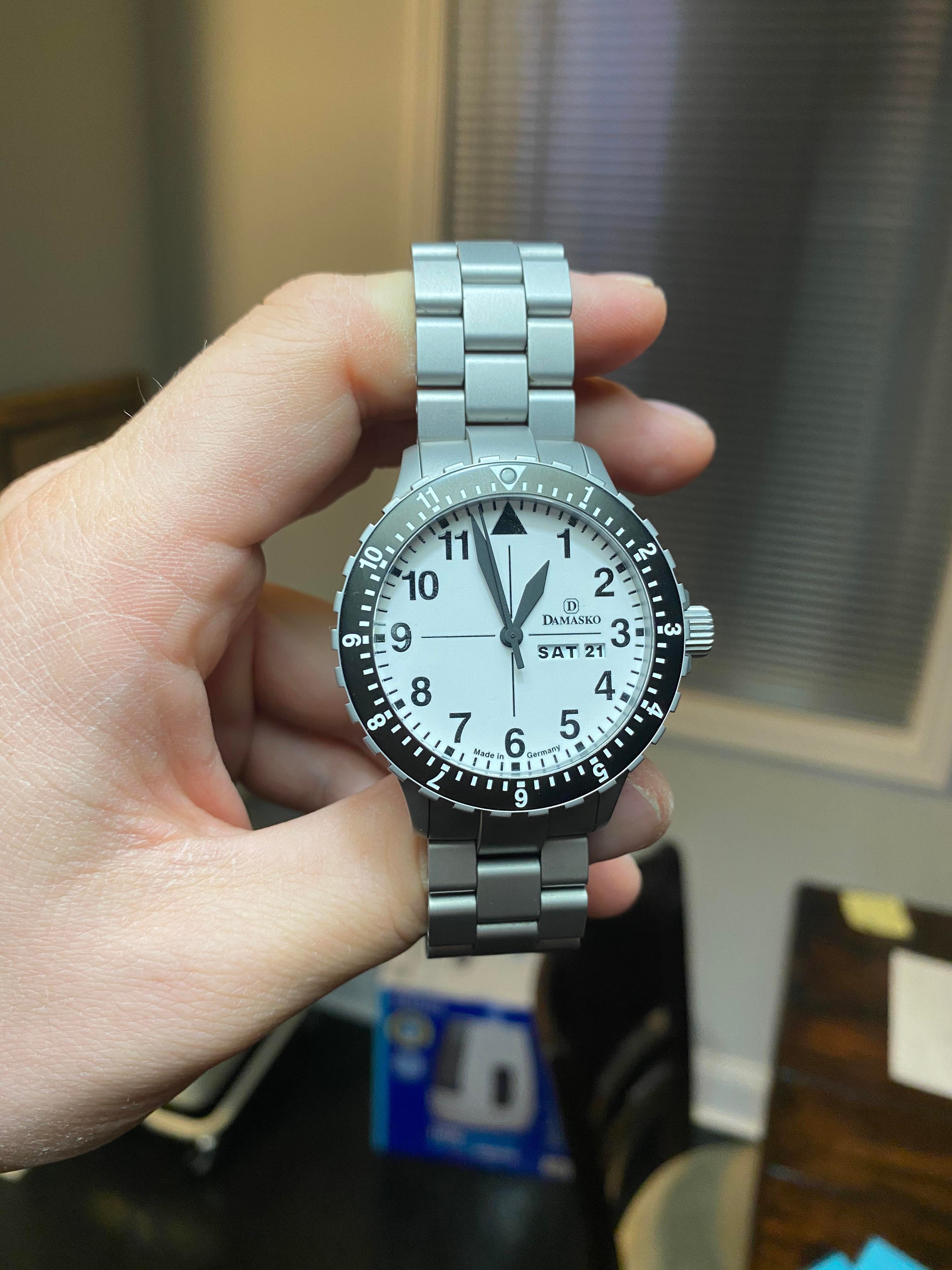 [WTS] Damasko DA47 on Bracelet $1500 No Trades | WatchCharts Marketplace