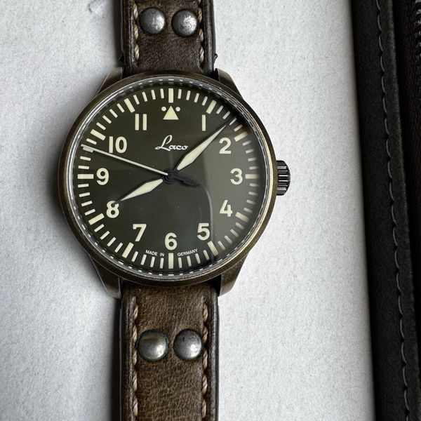 Laco Augsburg 39 Oliv (With Laco 31 Upgraded Movement) | WatchCharts ...