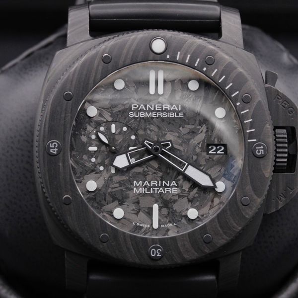 FSOT: Panerai Submersible Marina Militare Carbotech - PAM 979 - Black ...