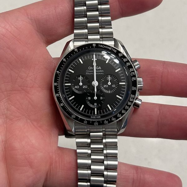 2023 Omega Speedmaster Professional Hesalite w/ Microadjust Clasp ...