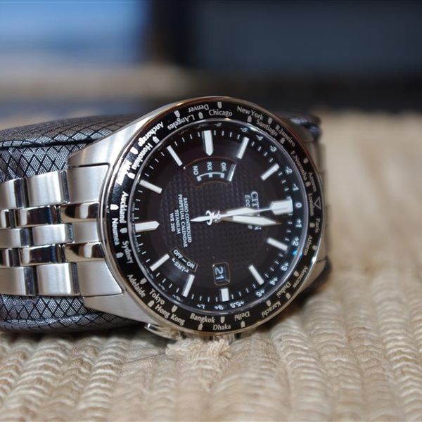 Citizen World Perpetual A-T Radio Controlled Titanium - Final Drop ...