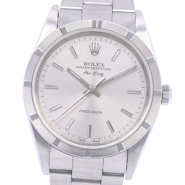 [ROLEX] Rolex Air King Precision P number cal.3000 14010 Stainless ...