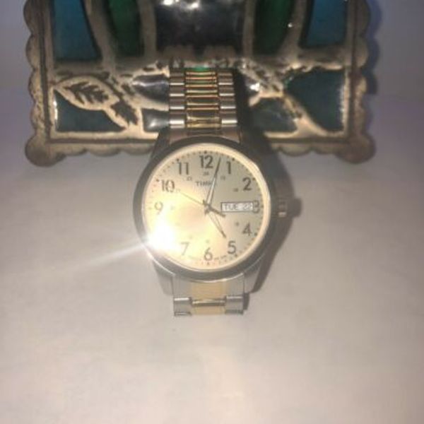 Timex Men's T2M935 JT Classics Dress Two-tone Expansion Band Free ...