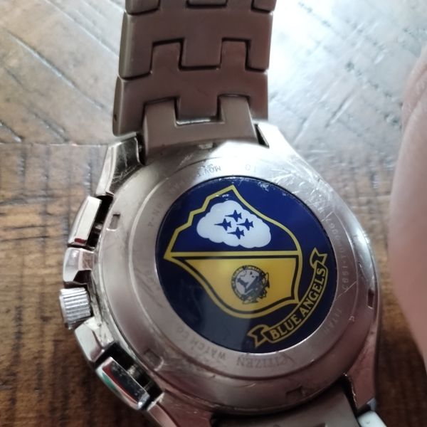 Citizen Blue Angels Skyhawk Eco-Drive Titanium Watch | WatchCharts ...