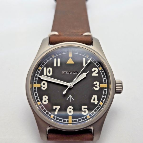 Seiko Mod Pilot Aviator Explorer Titanium NH35 Automatic | WatchCharts ...