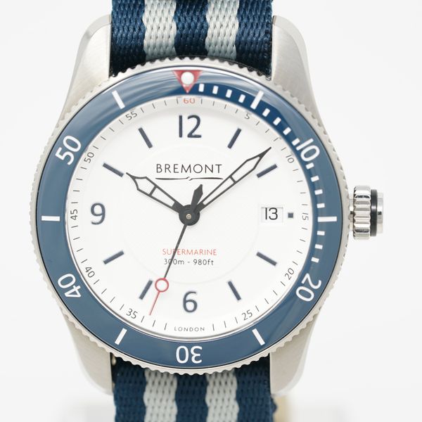 FS: Bremont Supermarine S300 White with Extra Strap | WatchCharts ...