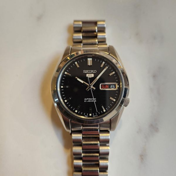 [WTS] Seiko SNK361 on Uncle Seiko President Bracelet REPOST | WatchCharts