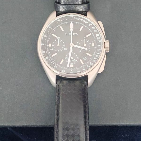 Bulova Men's Lunar Pilot Chronograph 96B251 Watch (vgc!) | WatchCharts ...