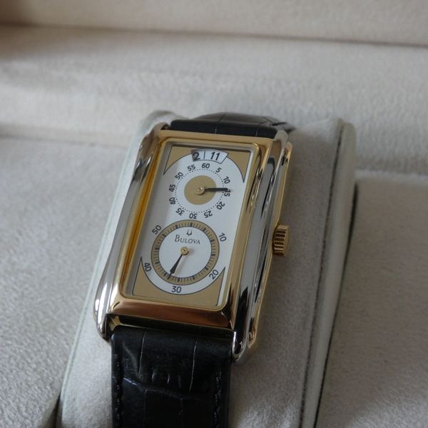 Bulova Saltarello Doctor's Watch Jumping Hour Unworn Manual Winding ...