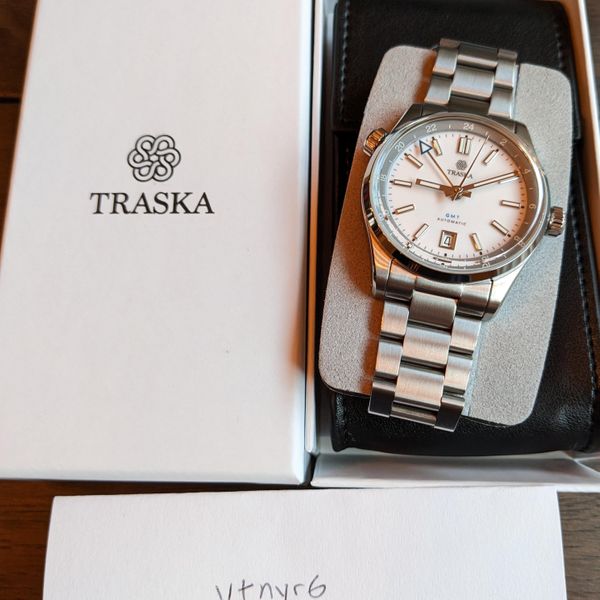 [WTS] Traska Venturer GMT arctic white | WatchCharts