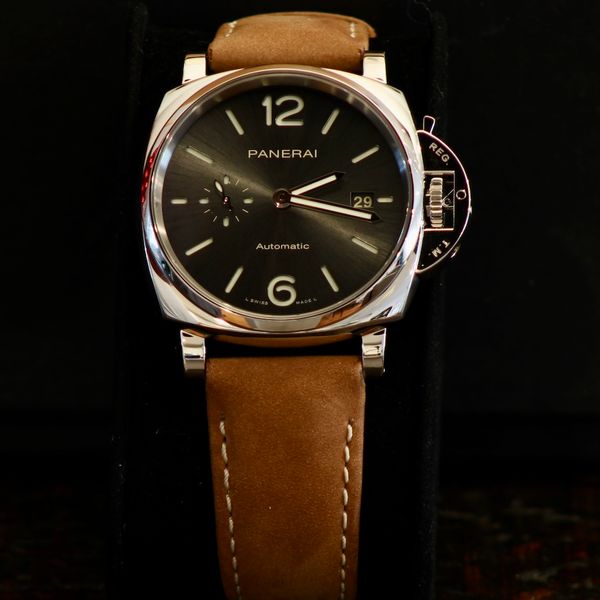 FS: Pam 904 Luminor Due 42mm Sunbrust Gray Dial | WatchCharts Marketplace