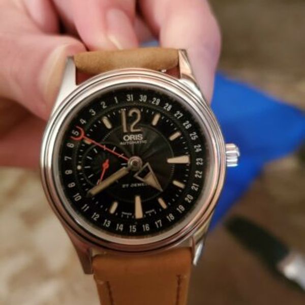 Vintage 1998 Oris 7476 Commander Calibre 644 Small Seconds Pointer Date ...
