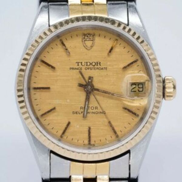 TUDOR PRINCE OYSTERDATE REF.72033 TWO TONE WATCH FOR MENS | WatchCharts ...