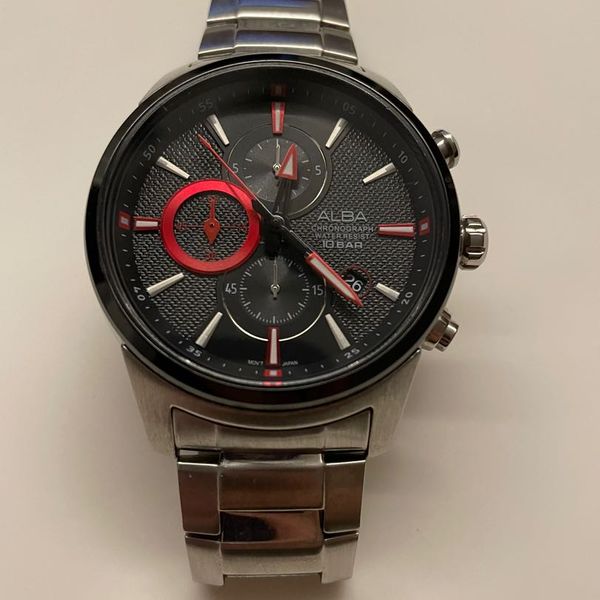 Alba Chronograph Watch VD57-X101 | WatchCharts Marketplace