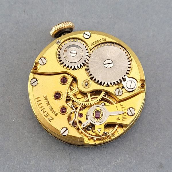 Genuine Zenith Hand Winding Movement Caliber 888-6. For Overhaul or ...