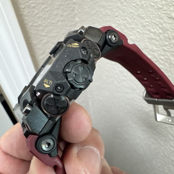 CASIO G-SHOCK MUDMASTER GWG-B1000-1A4JF Wrist Watch Red Model MASTER OF ...