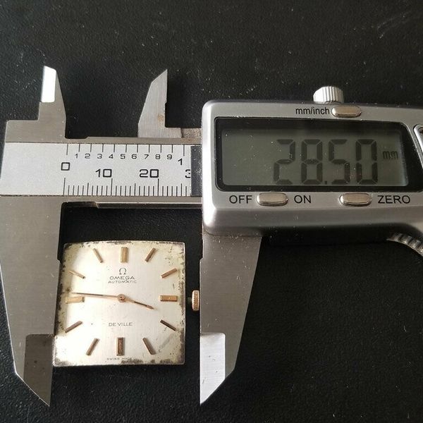 Omega Deville Cal. 711 SWISS Automatic 24 Jewels Wrist Watch Movement ...