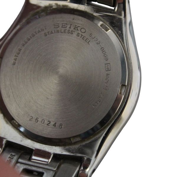 Boxed Seiko Kinetic Auto Relay Date 5J22 Wristwatch - Needs Battery | WatchCharts Marketplace