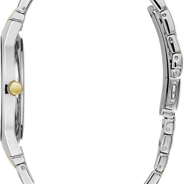 Caravelle New York Bulova Diamond Men's Black Watch - 45D107 ...