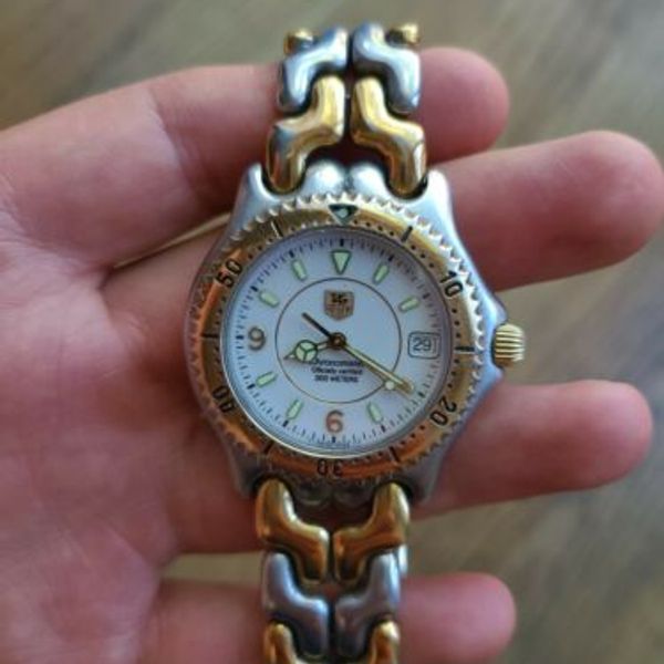Tag Heuer SEL Automatic Chronometer WG5120 Two Tone Mens Watch ...