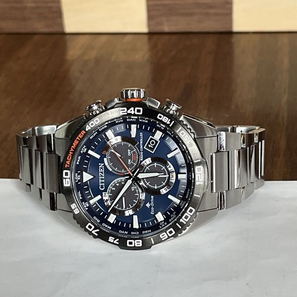 CITIZEN Eco-Drive PROMASTER PCAT Men's Chronograph Watch - CB5034-58L ...