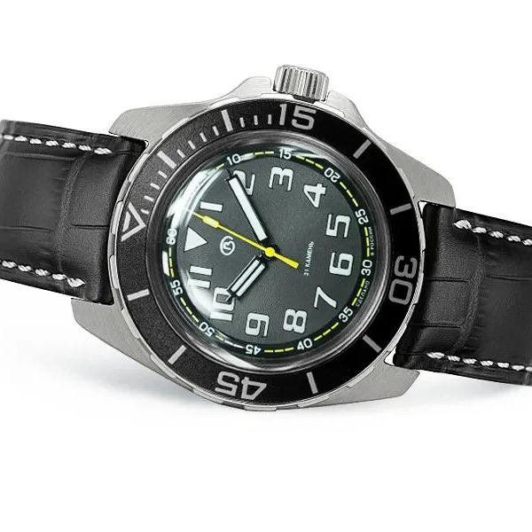 Vostok Amphibia Tourist 14065B Watch Diver Mechanical Automatic US ...