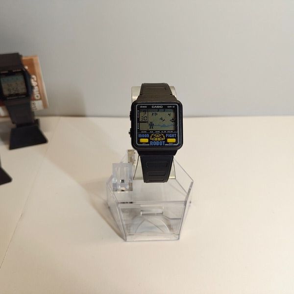 Casio Vintage Game Watch GR3 Moon Fight Robot | WatchCharts Marketplace