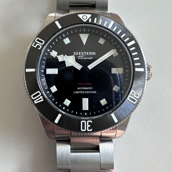 [WTS] Seestern Titanium Diver with NH38 Movement - Pelagos 39 Homage ...