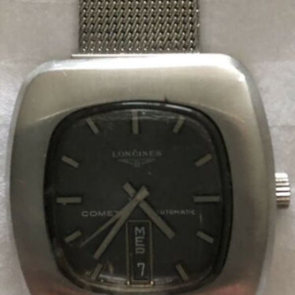Mens Vintage Longines Comet Automatic Watch 21 Jewels | WatchCharts