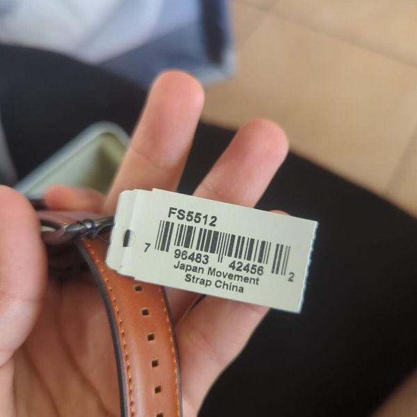 Fossil Neutra FS5512 Mens Black Brown Chronograph Analog Casual ...